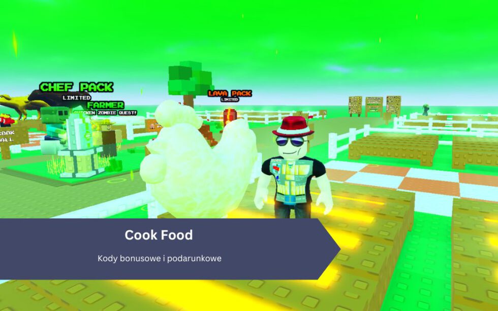 Cook Food (Roblox) – Kody bonusowe i podarunkowe styczeń 2026 - Desercik.pl