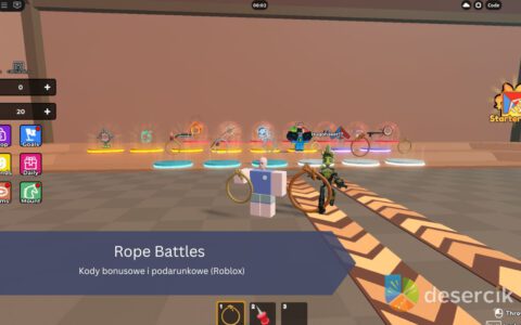 Rope Battles - kody bonusowe i podarunkowe (Roblox) maj 2026 ...